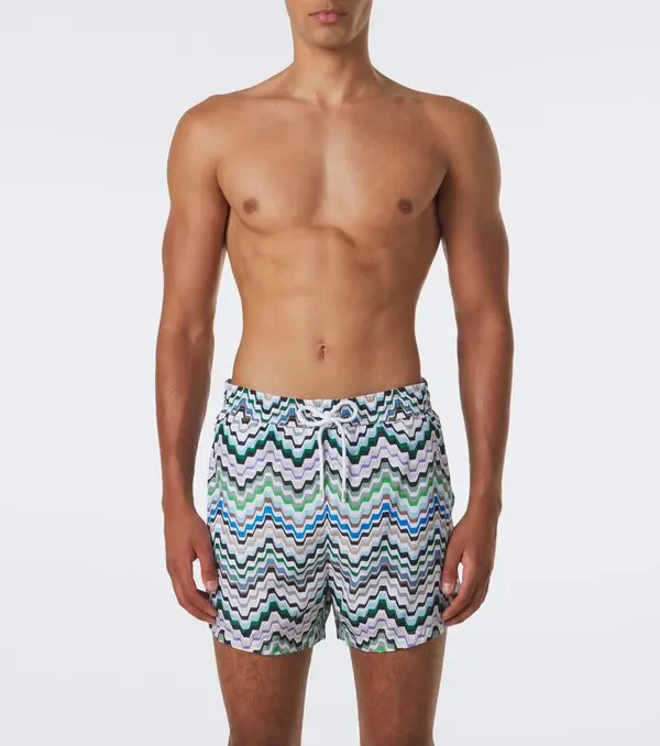 Missoni Zigzag Swim Trunks