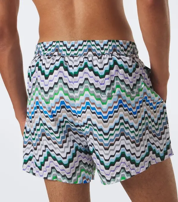 Missoni Zigzag Swim Trunks