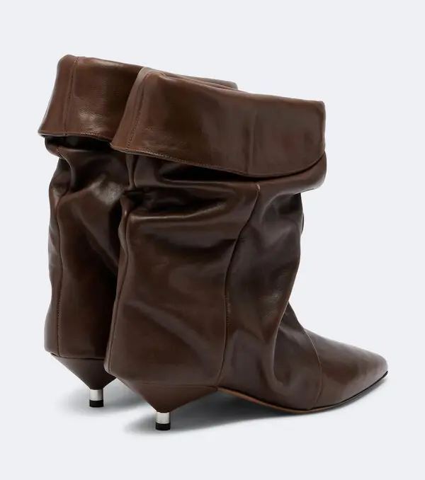 Isabel Marant Étoile Edrik Leather Ankle Boots