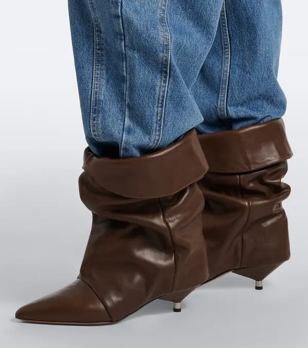 Isabel Marant Étoile Edrik Leather Ankle Boots