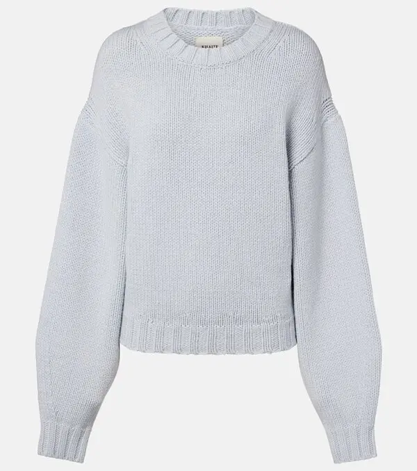 Khaite Gemma Oversized Cashmere Sweater - Blue