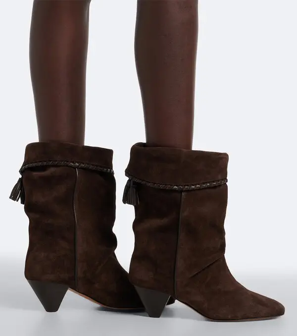 Isabel Marant Étoile Dalby Suede Ankle Boots