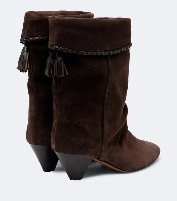 Isabel Marant Étoile Dalby Suede Ankle Boots