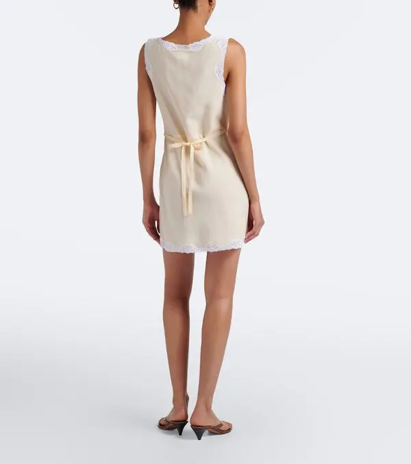 Posse Tabitha Embroidered Minidress