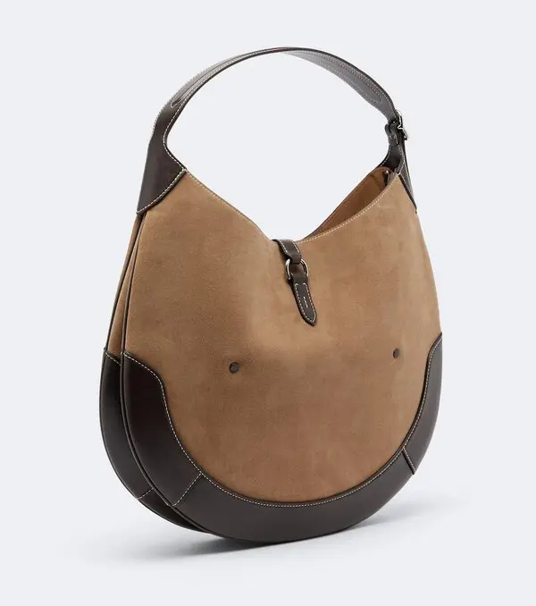 Polo Ralph Lauren Suede Shoulder Bag