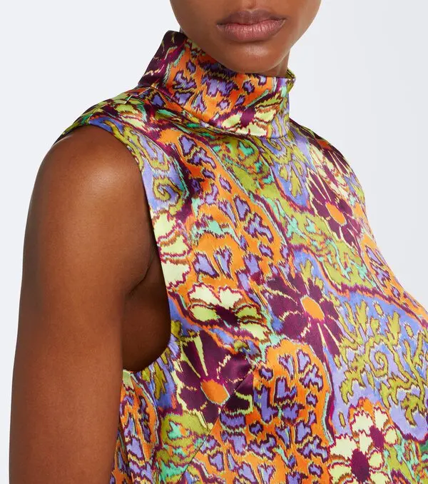 ALEMAIS Al�mais Joanna Floral Fringed Top