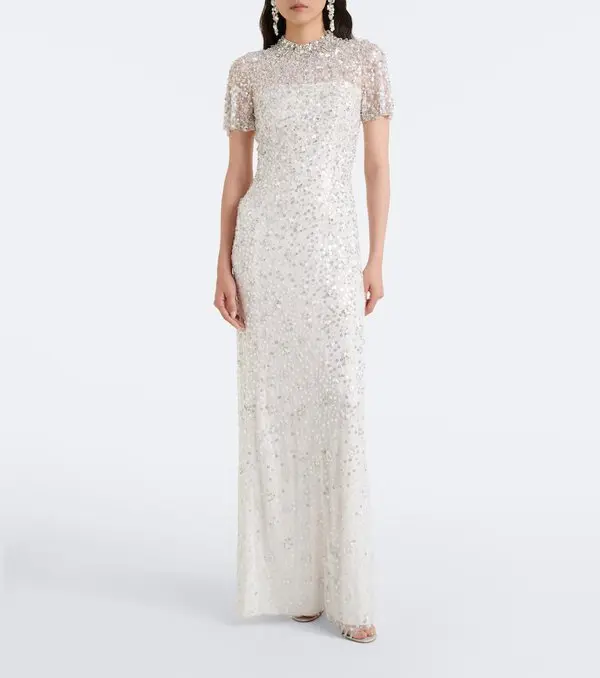 Jenny Packham Embellished Gown
