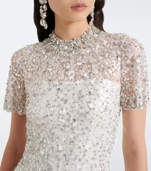 Jenny Packham Embellished Gown