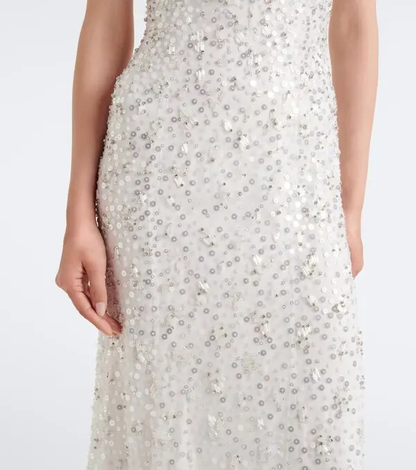 Jenny Packham Embellished Gown