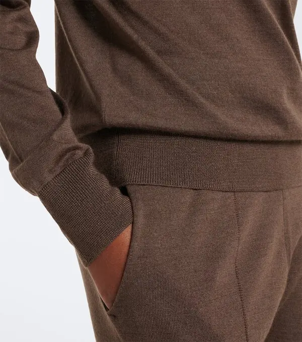 TOD'S Cashmere And Silk Half-zip Sweater