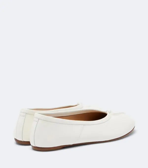 MAISON MARGIELA Tabi Leather Ballet Flats