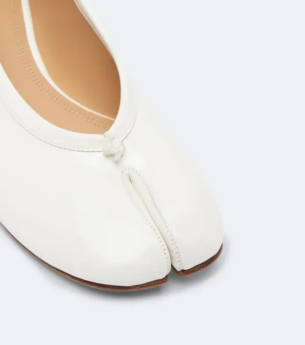 MAISON MARGIELA Tabi Leather Ballet Flats