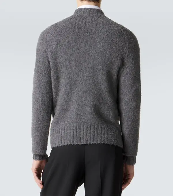 TOM FORD Cashmere Crew Neck Sweater - Grey