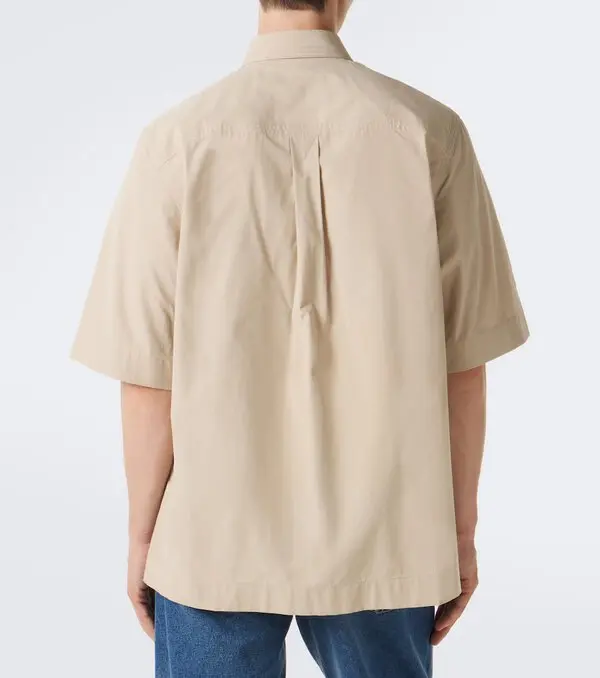Bottega Veneta Cotton Canvas Shirt - Beige