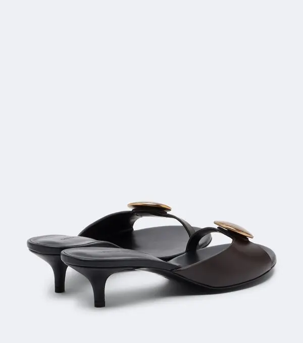 Christopher Esber Aura Quartz Leather Mules