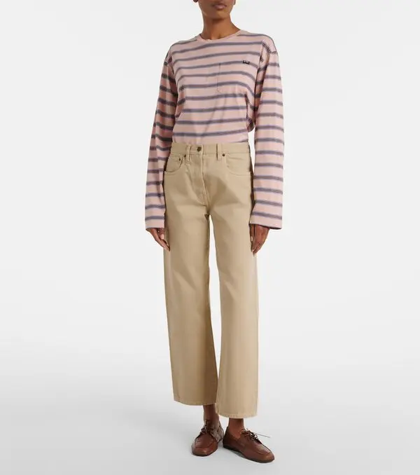 Prada Straight Jeans - Beige