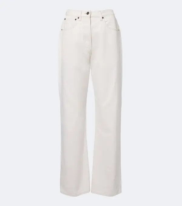 Prada Straight Leg Jeans - White