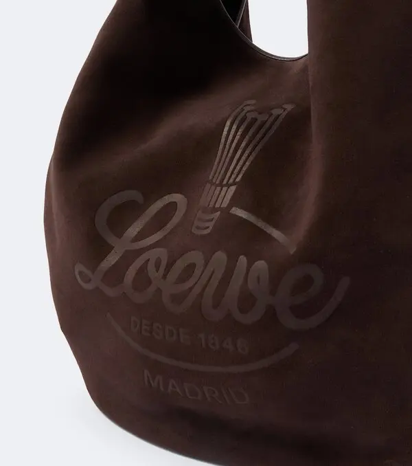Loewe Suede Shoulder Bag