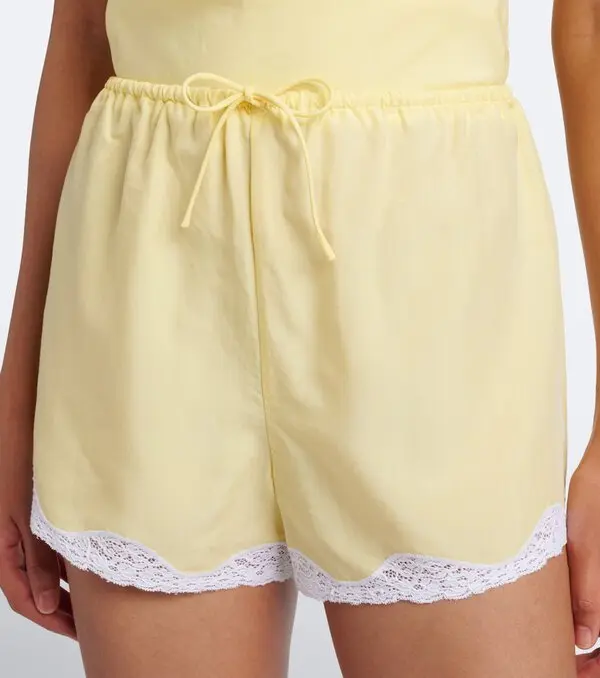 Posse Tabitha Embroidered Shorts