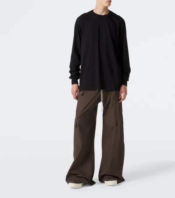 Rick Owens Leather Sneakers