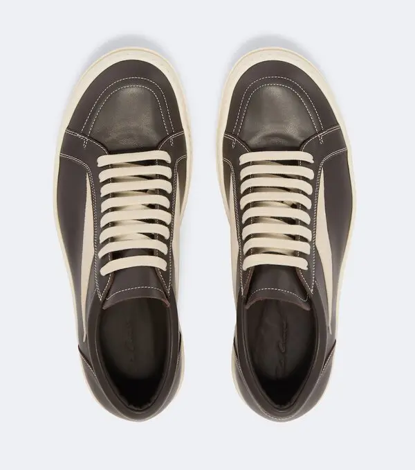 Rick Owens Leather Sneakers