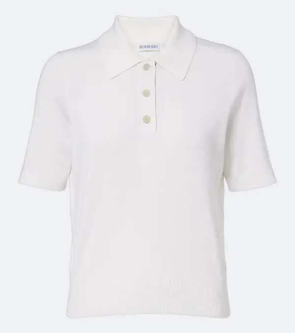 Burberry Wool Polo Shirt