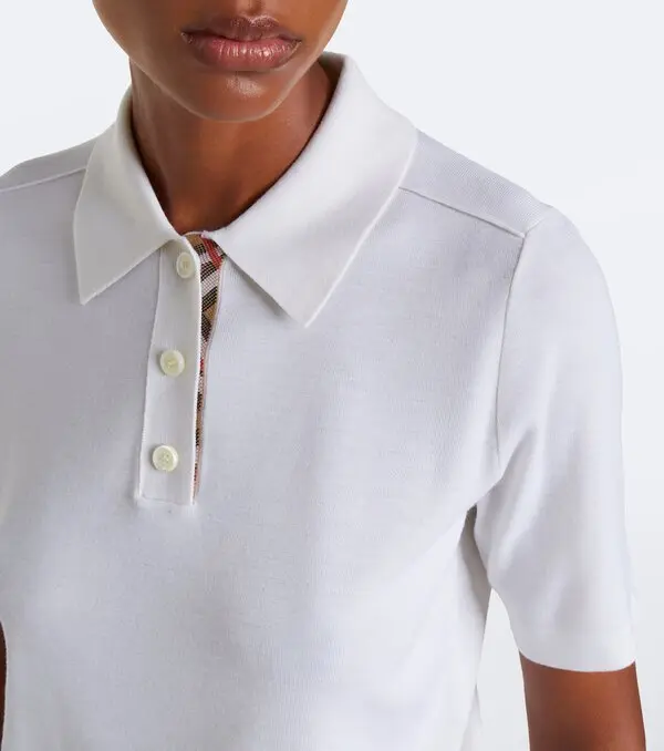 Burberry Wool Polo Shirt