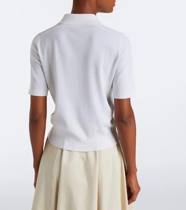 Burberry Wool Polo Shirt