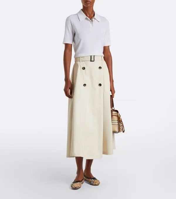 Burberry Wool Polo Shirt
