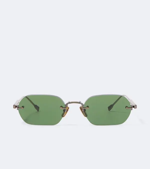 SATO Terebellum Iv Rectangular Sunglasses - Silver