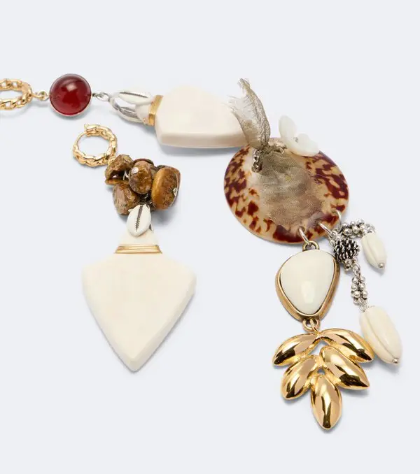 Isabel Marant Étoile Anna Asymmetric Drop Earrings - Multicoloured
