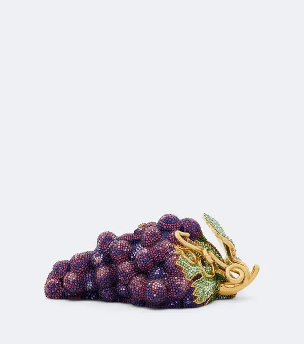 Judith Leiber Embellished Grapes Clutch