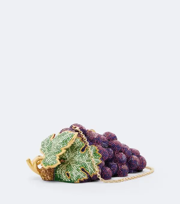 Judith Leiber Embellished Grapes Clutch