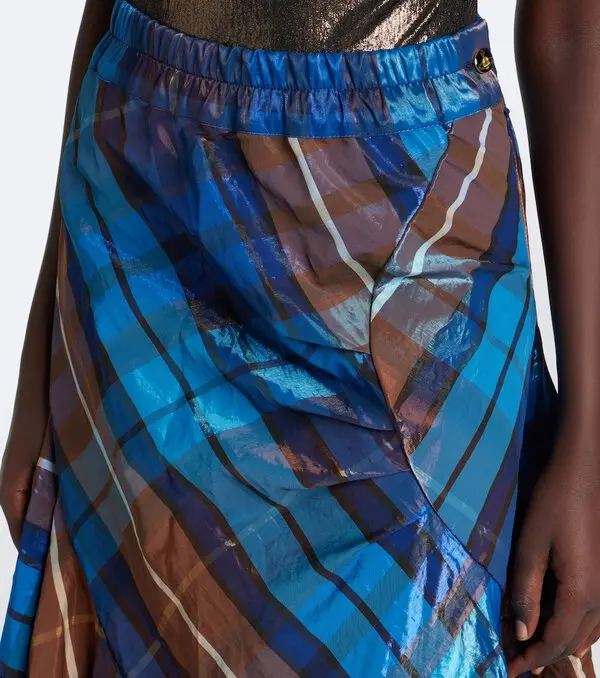 VIVIENNE WESTWOOD Plaid Maxi Skirt