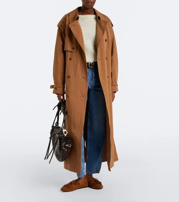 Isabel Marant Étoile Fersi Suede Boat Shoes With Fringe Detail - Brown
