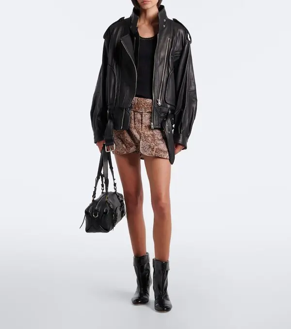 Isabel Marant Étoile Eldra Leather Ankle Boots - Black