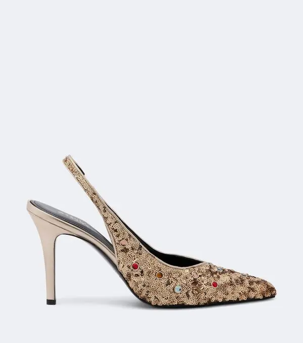 Isabel Marant Étoile Embellished Slingback Pumps