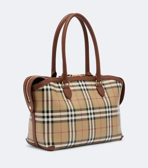Burberry Check Medium Tote Bag