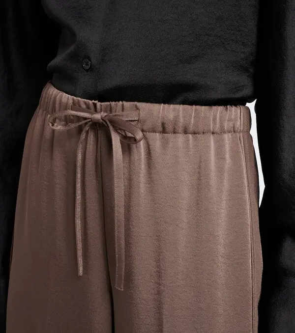 Vince Crêpe Wide-leg Pants