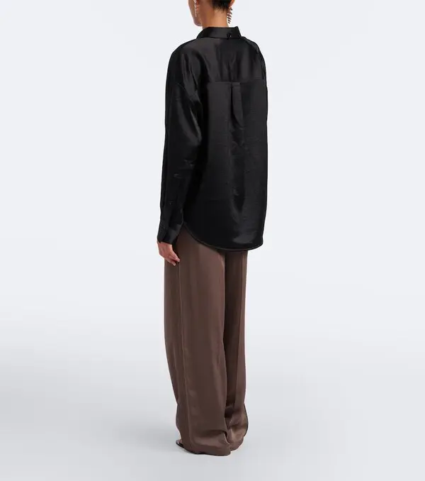 Vince Crêpe Wide-leg Pants