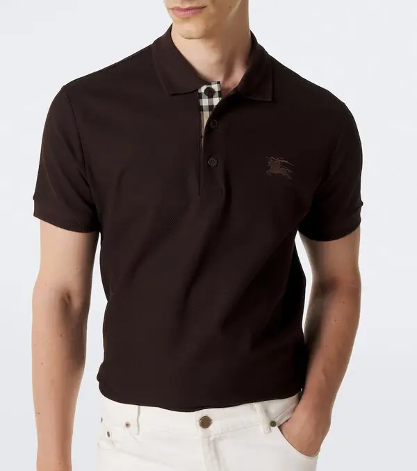 Burberry Ekd Cotton Piqu� Polo Shirt