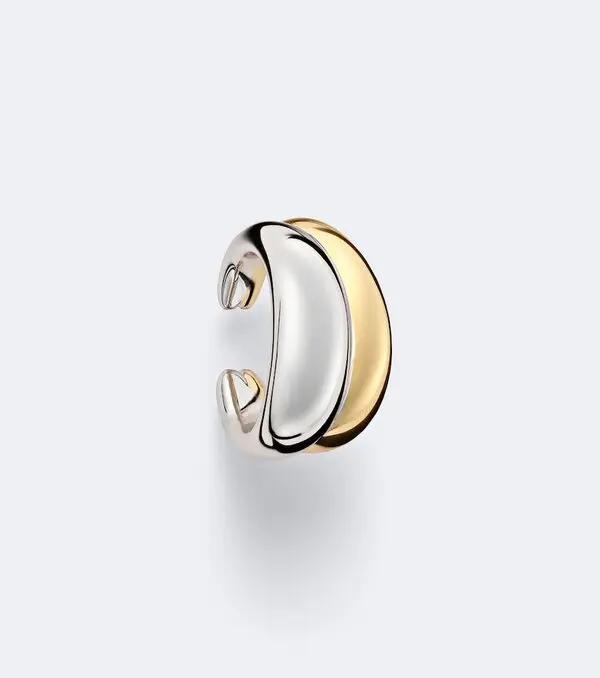 JENNIFER FISHER Two Tone 14kt -plated Ear Cuff - Gold