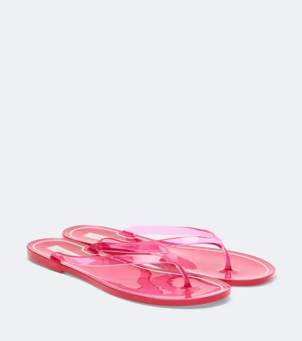 Christopher Esber Rubber Thong Sandals - White