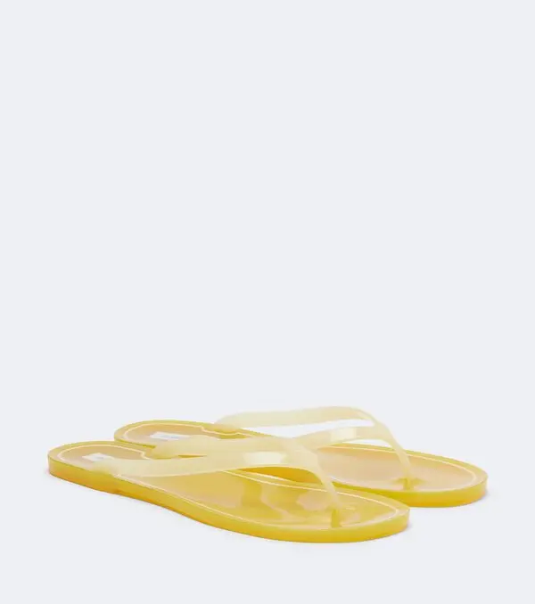 Christopher Esber Rubber Thong Sandals - Yellow