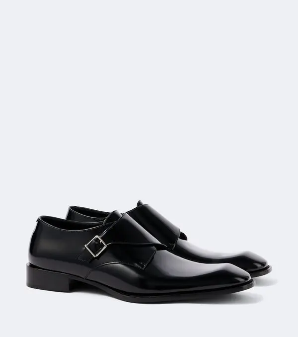 Saint Laurent Connor Monk Strap Shoes