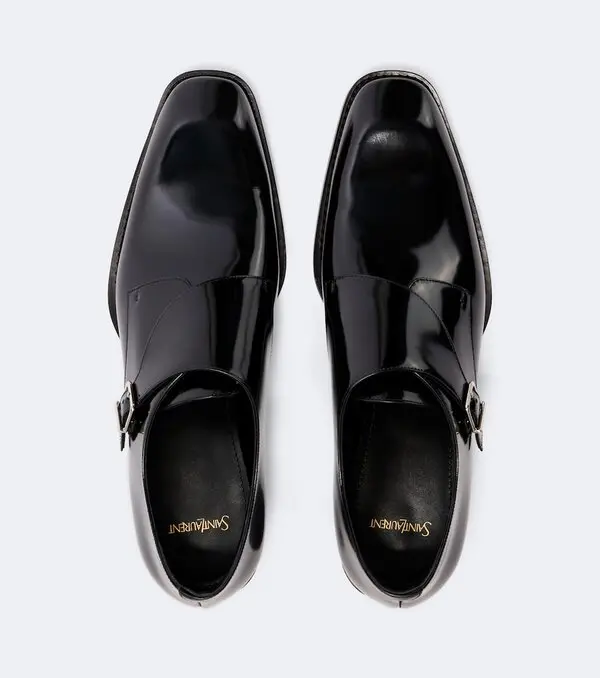 Saint Laurent Connor Monk Strap Shoes