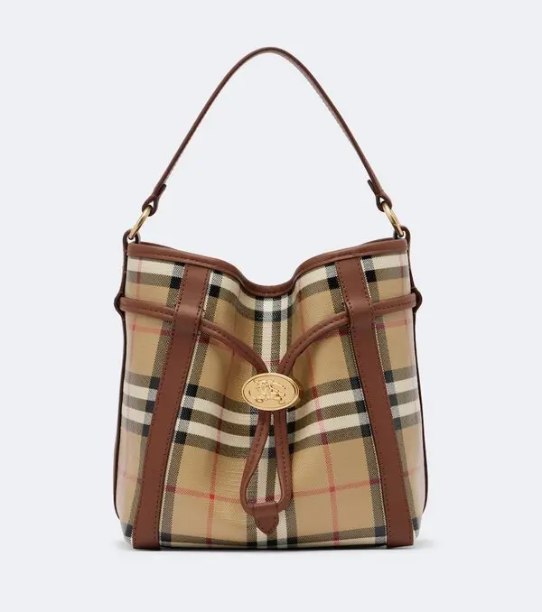 Burberry Small Bucket Bag - Beige