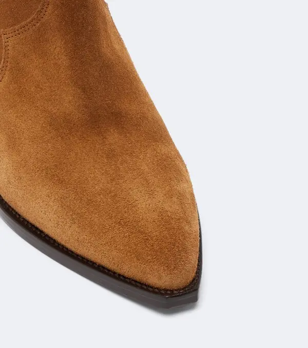 Isabel Marant Étoile Dewina Suede Cowboy Boots