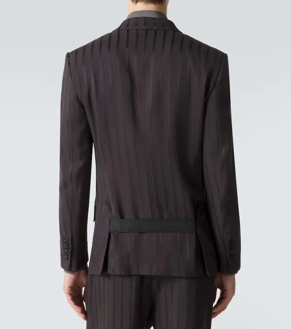 TOM FORD Striped Jacquard Blazer