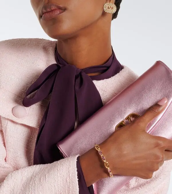 Valentino Garavani Ovalette Swarovski®-embellished Cuff Bracelet